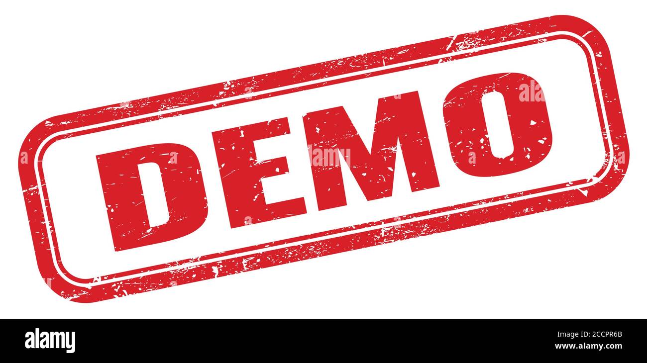Demo stamp hi-res stock photography and images - Alamy