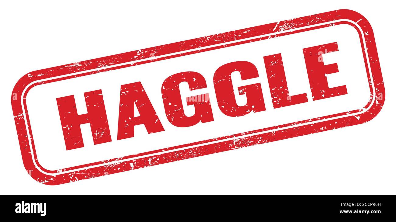 Haggle stamp hi-res stock photography and images - Alamy