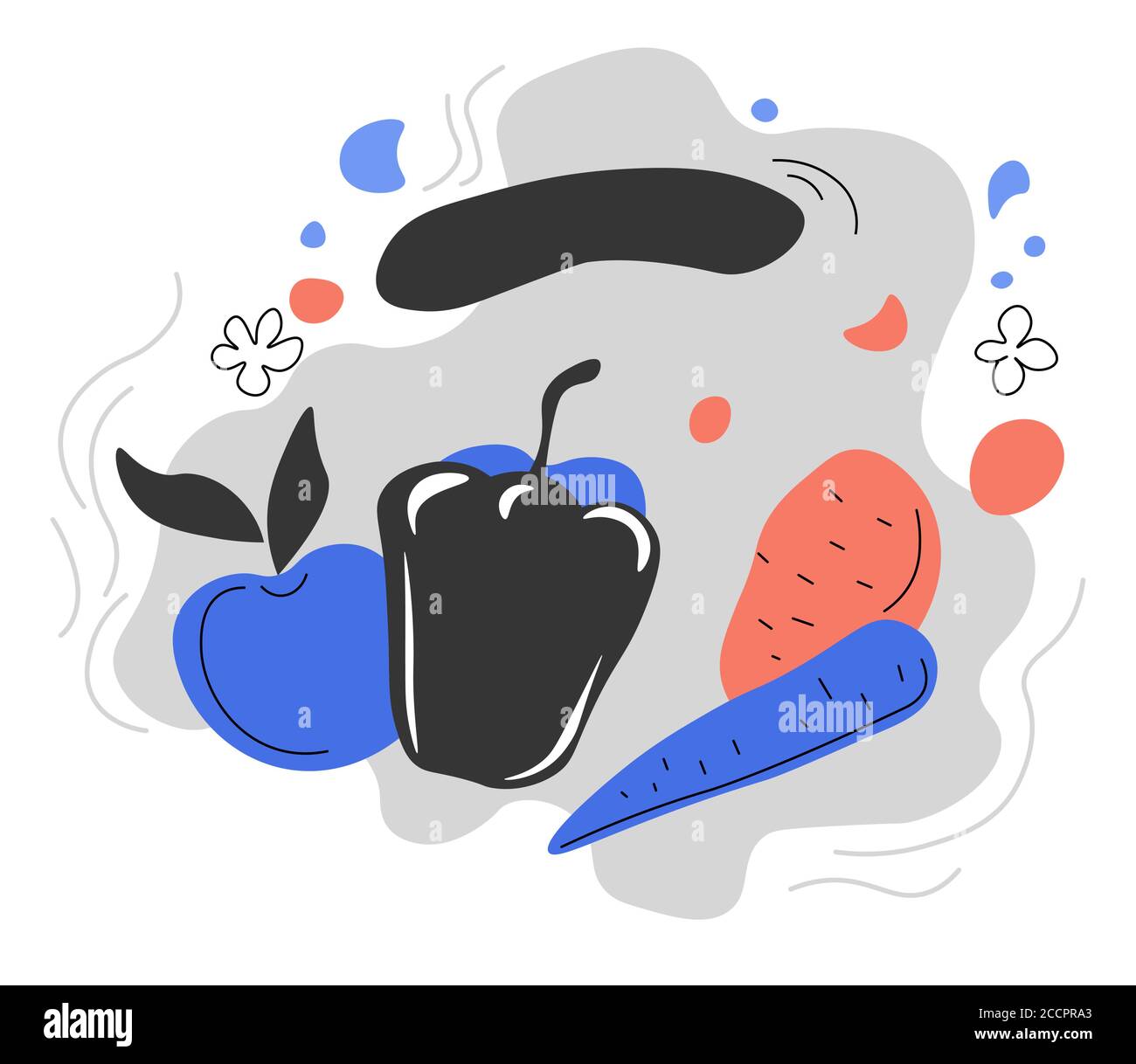 Consuming fruits Stock Vector Images - Alamy