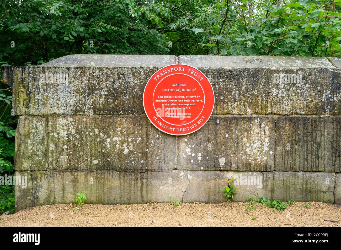 Marple Aqueduct, Marple - Peak Forest Canal Stock Photo - Alamy