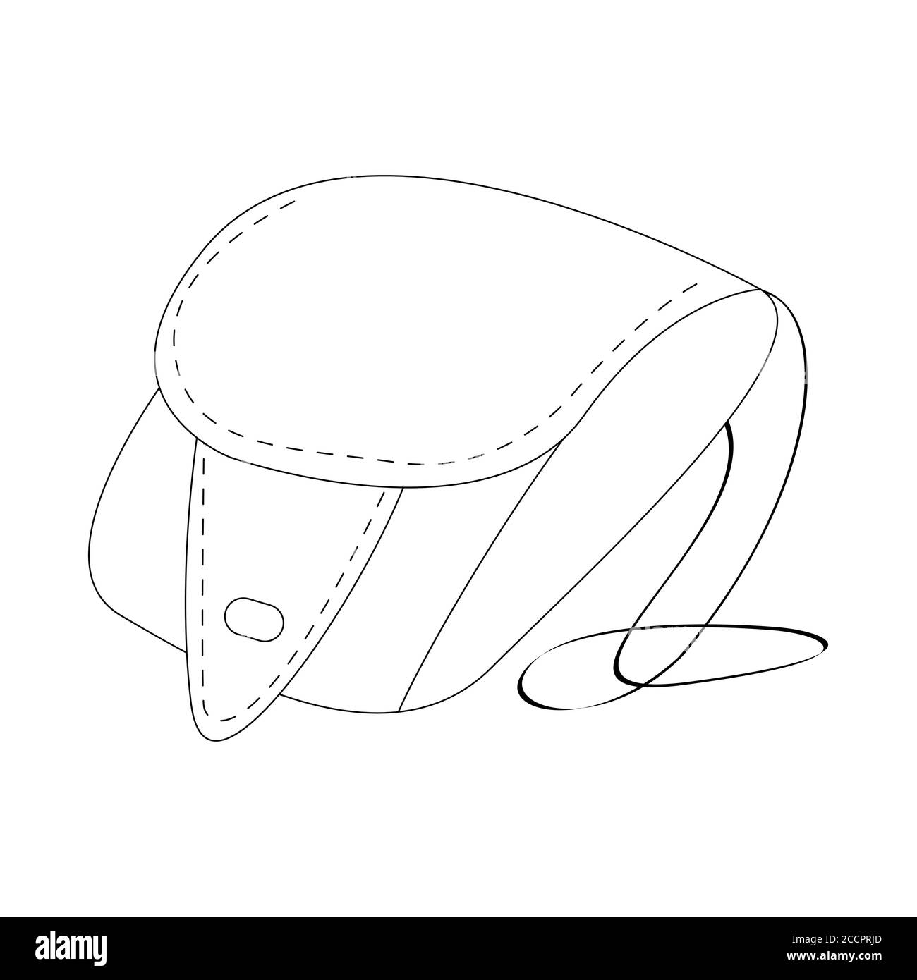 Cloth bag vector vectors Black and White Stock Photos & Images - Alamy