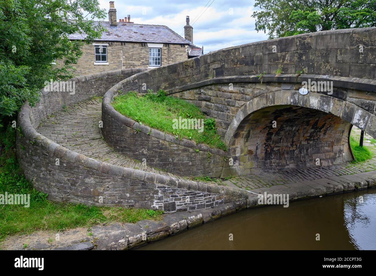 Peak Forest Canal, Marple, Manchester Stock Photo - Alamy