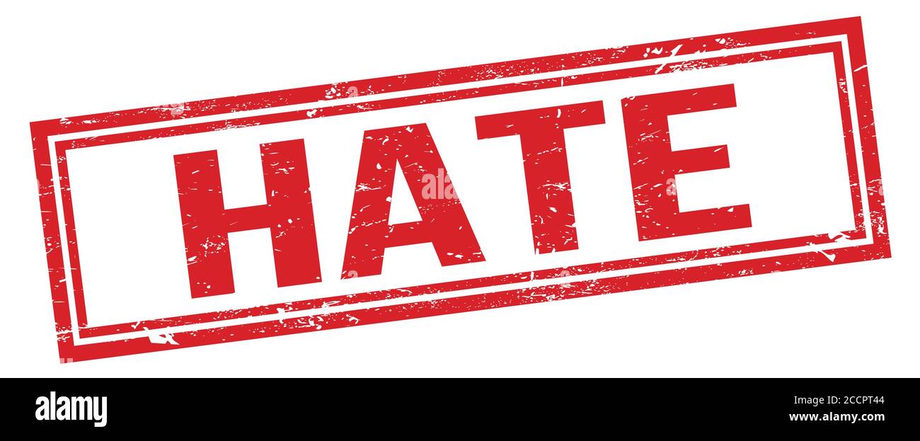 Hate stamp hi-res stock photography and images - Alamy