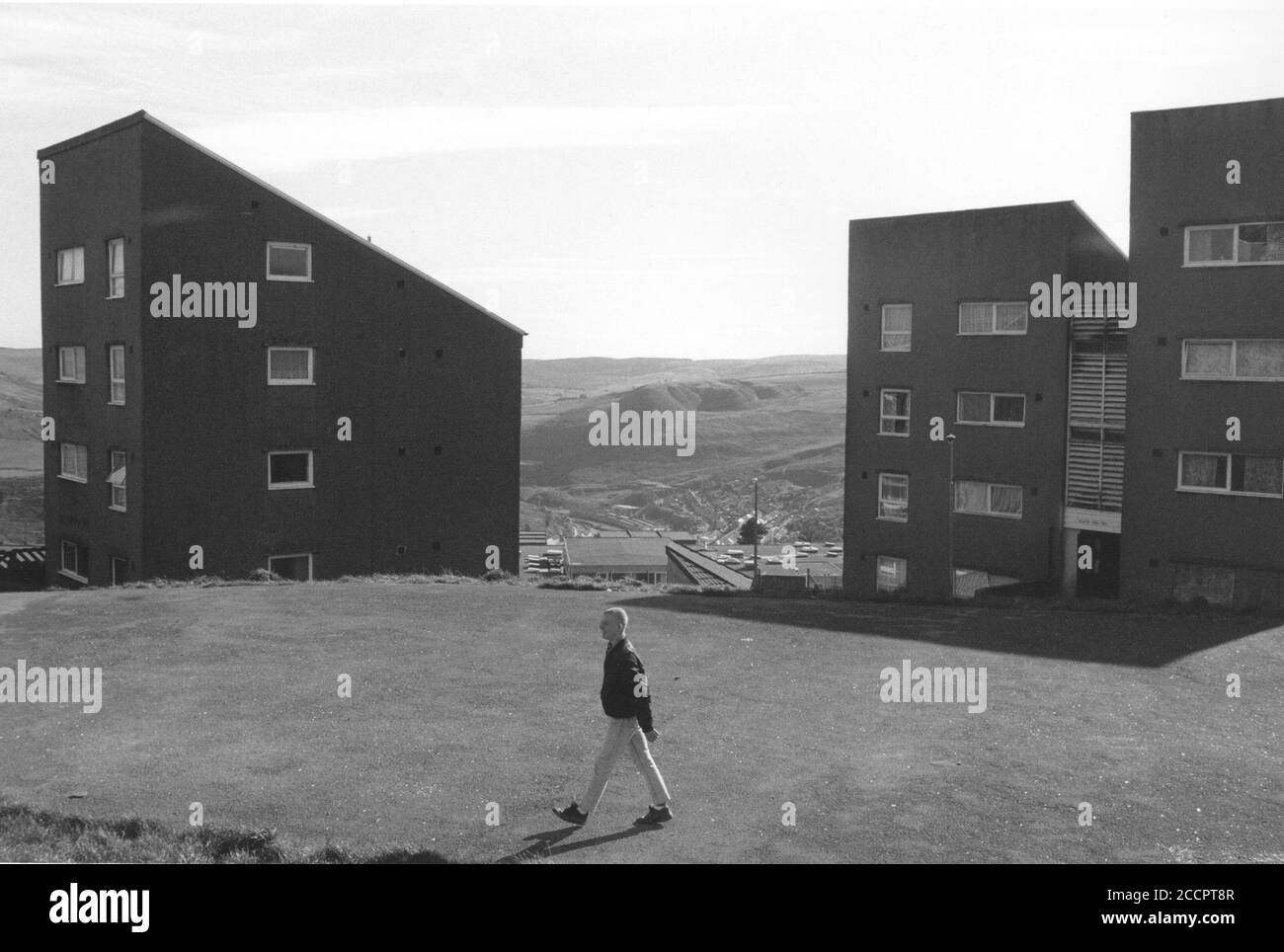 Social Housing Penrhys Estate, Rhondda, Wales Stock Photo - Alamy