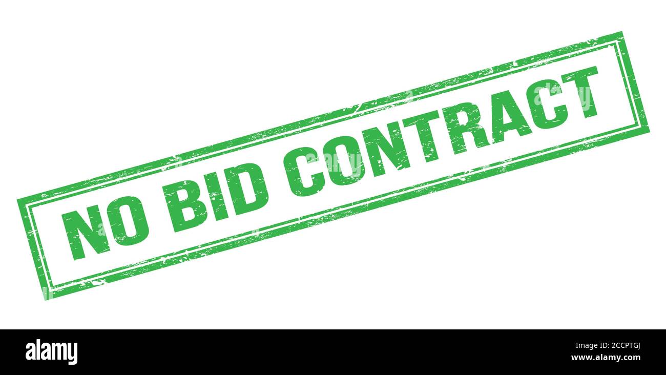 No bid contract hi-res stock photography and images - Alamy