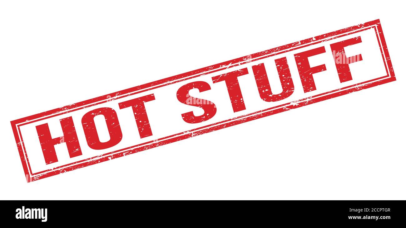 Hot stuff stamp hi-res stock photography and images - Alamy