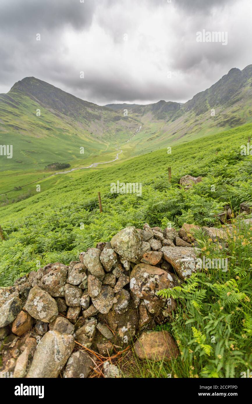 Around butter mere lake district cumbria england uk north Stock Photo ...