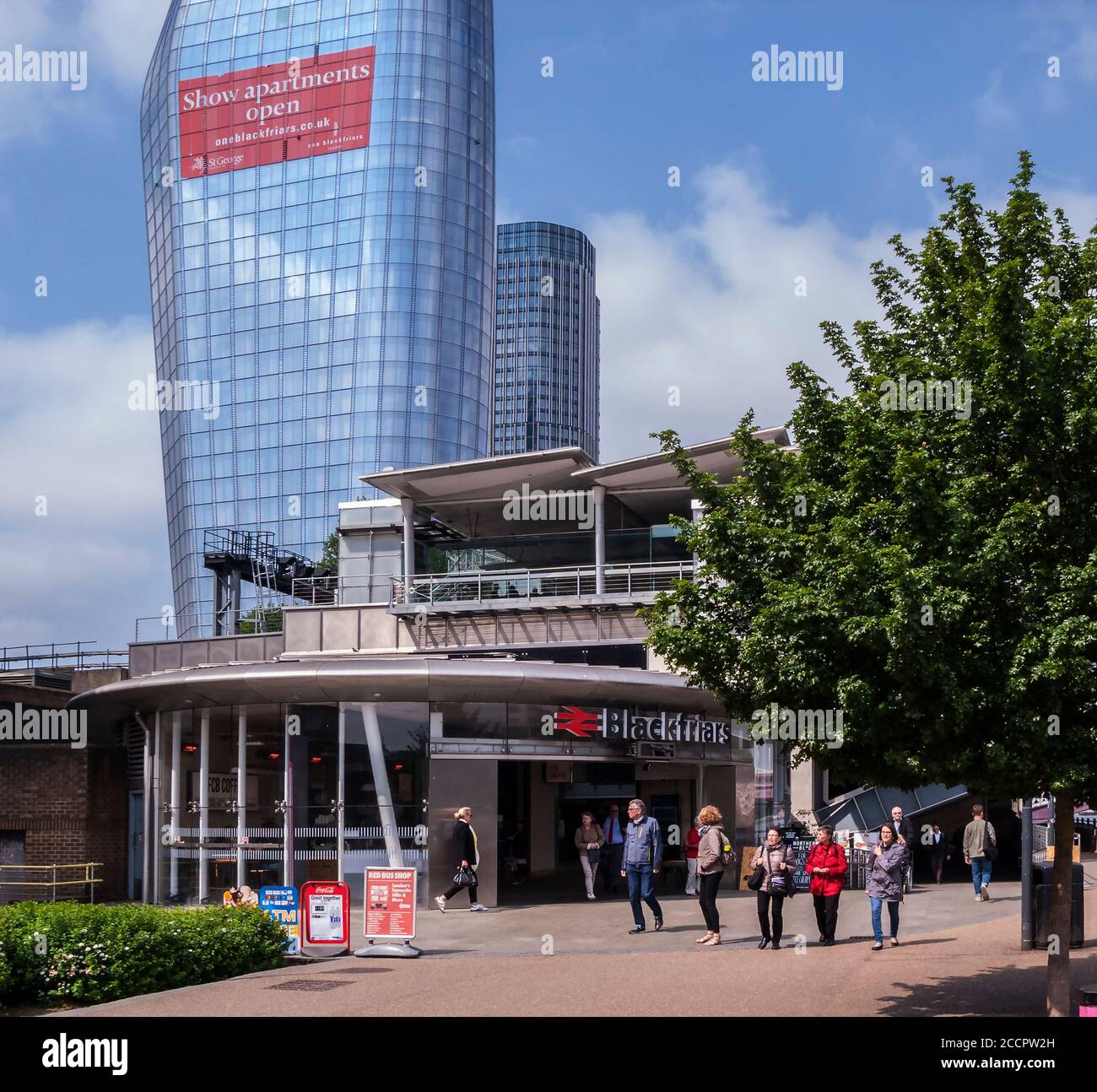 Blackfriars Station, London Stock Photo - Alamy