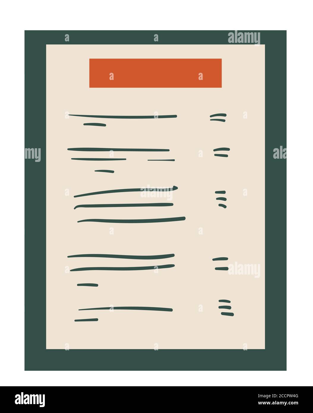 Restaurant announcement Stock Vector Images - Alamy