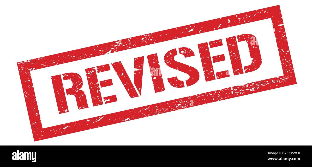 Revised stamp hi-res stock photography and images - Alamy