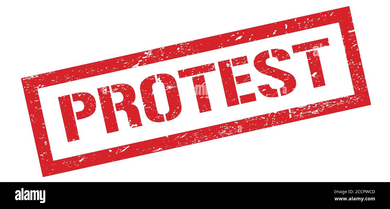 Vintage protest sign Cut Out Stock Images & Pictures - Alamy