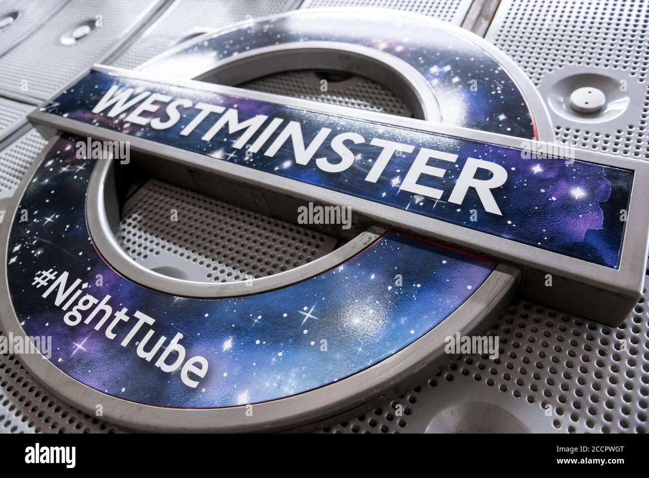 Roundel Artwork - Westminster Underground Station, Westminster, London ...