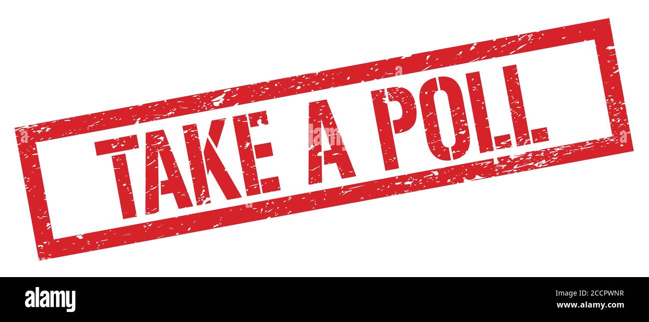 Take a poll stamp hi-res stock photography and images - Alamy