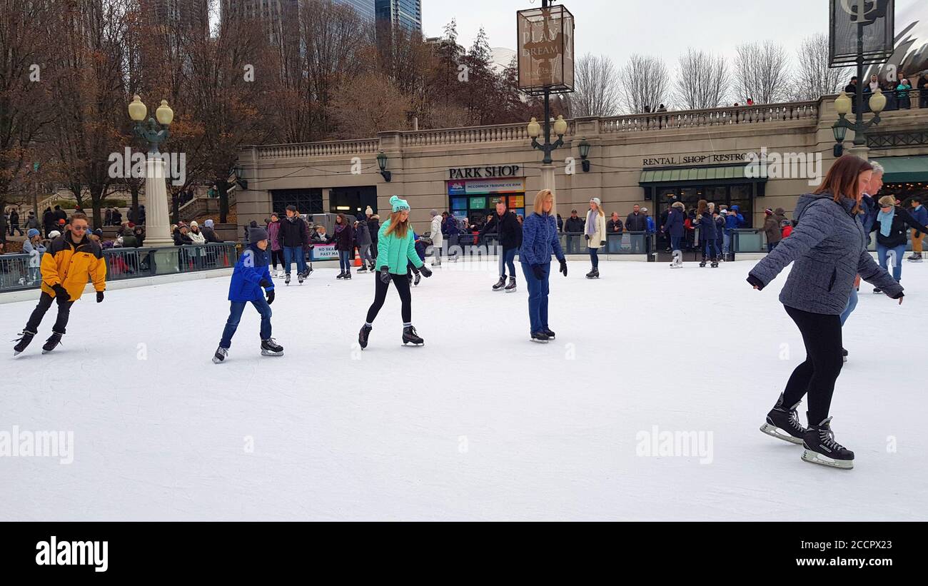 Millennium Park Ice Skating