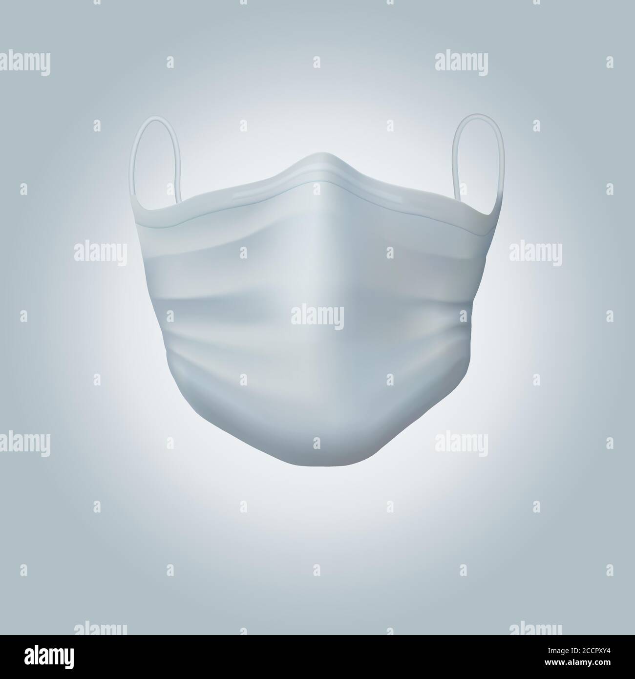 Medical surgical mask - template. Infection protection. Protection ...