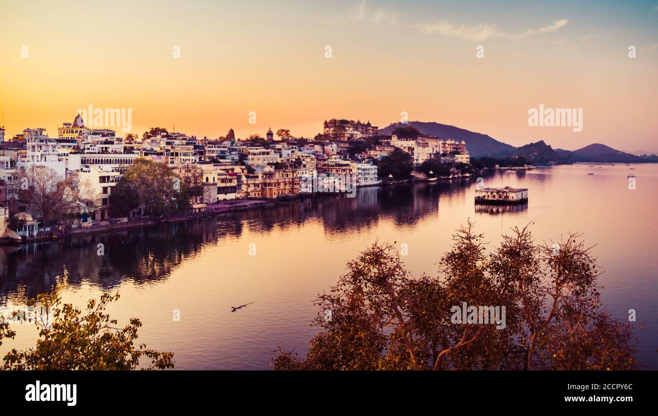 Beautiful shot of Udaipur, a city in India Stock Photo - Alamy