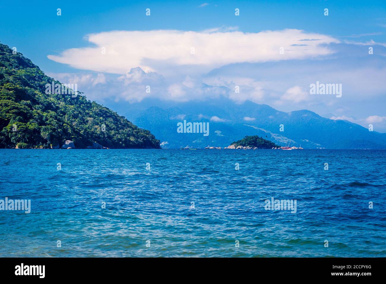 Daytime seascape island in daytime hi-res stock photography and images ...