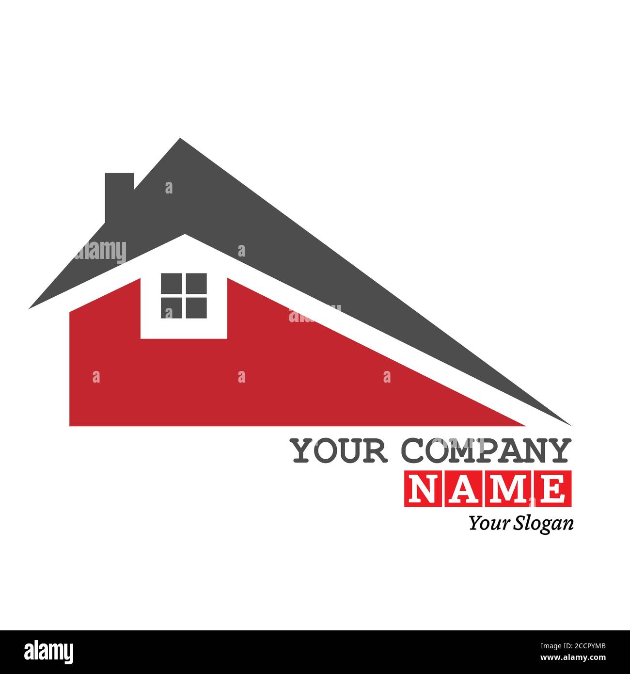 Logo template for a company building and repairing or selling and ...