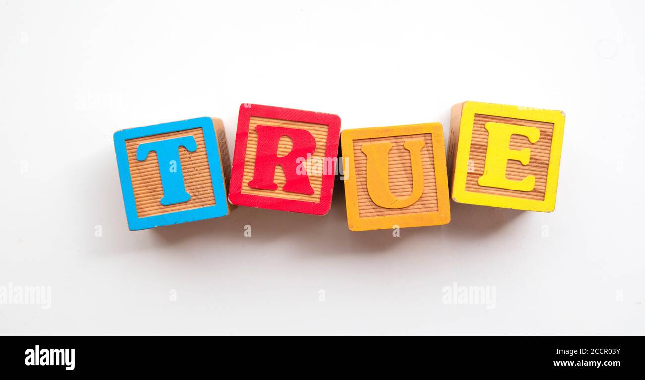 True word hi-res stock photography and images - Alamy