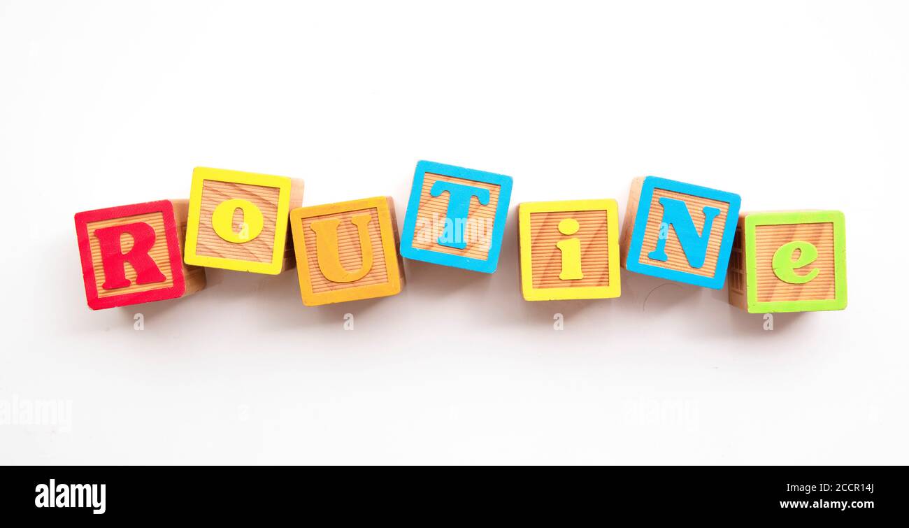 Routine hi-res stock photography and images - Alamy