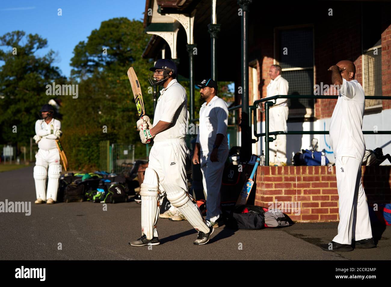 Village recreation ground hi-res stock photography and images - Alamy