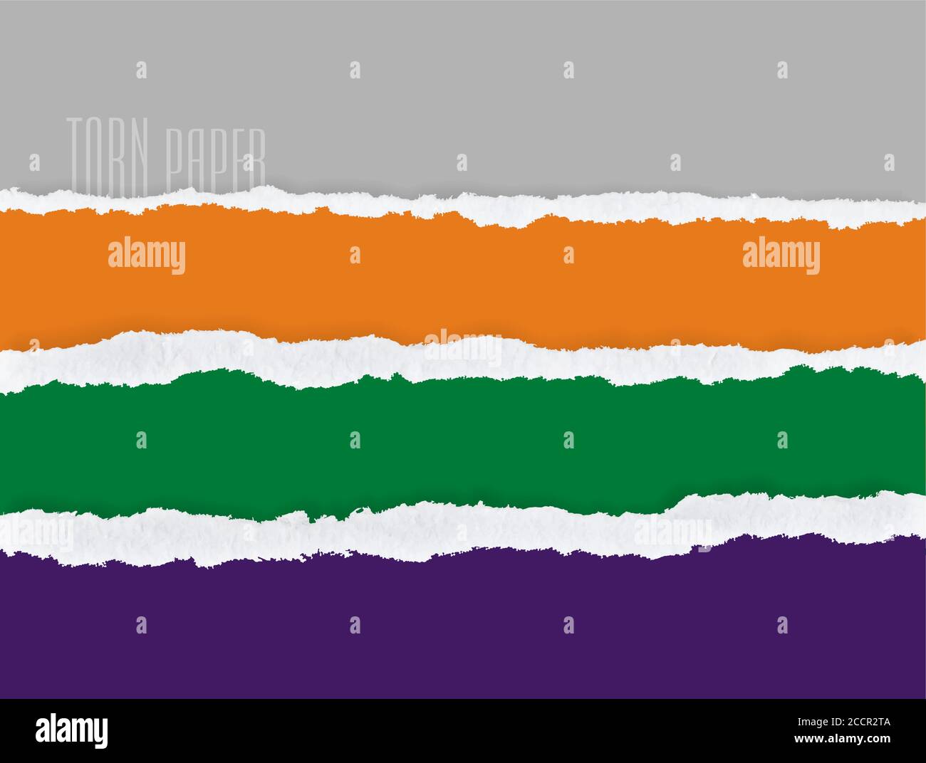 Set of torn paper, vector. Graphic resources design template Stock ...