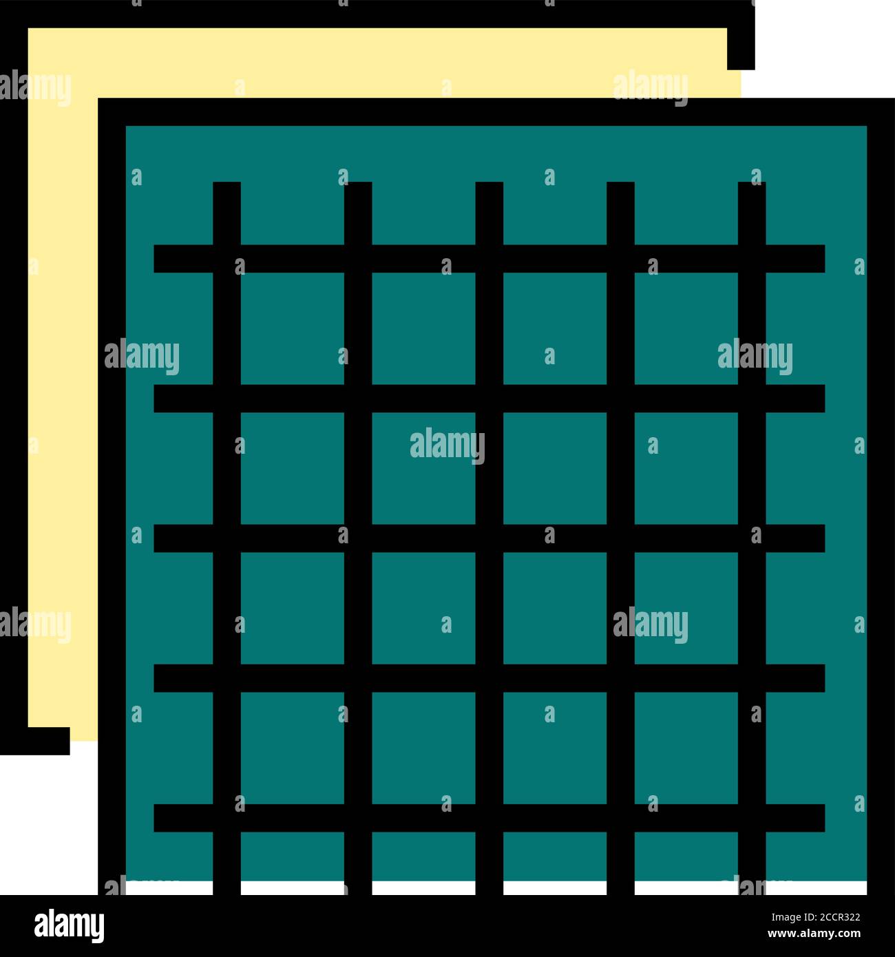 insulation grid color icon vector illustration Stock Vector Image & Art ...