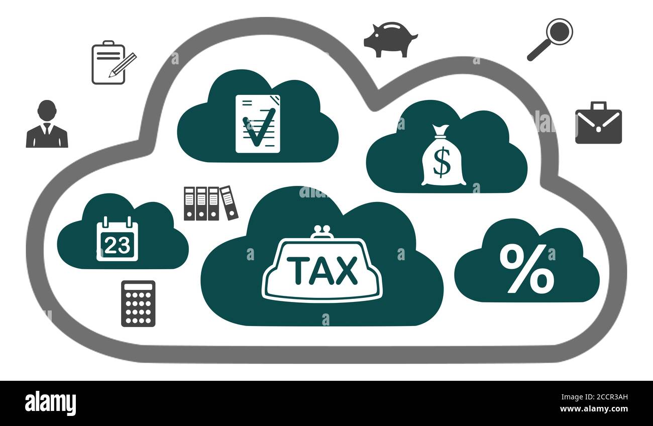 Cloud calculator Cut Out Stock Images & Pictures - Alamy
