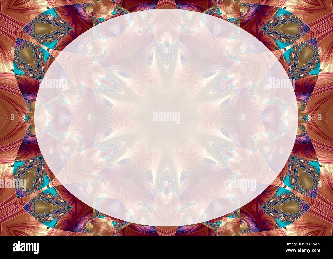 Fractal frames hi-res stock photography and images - Alamy