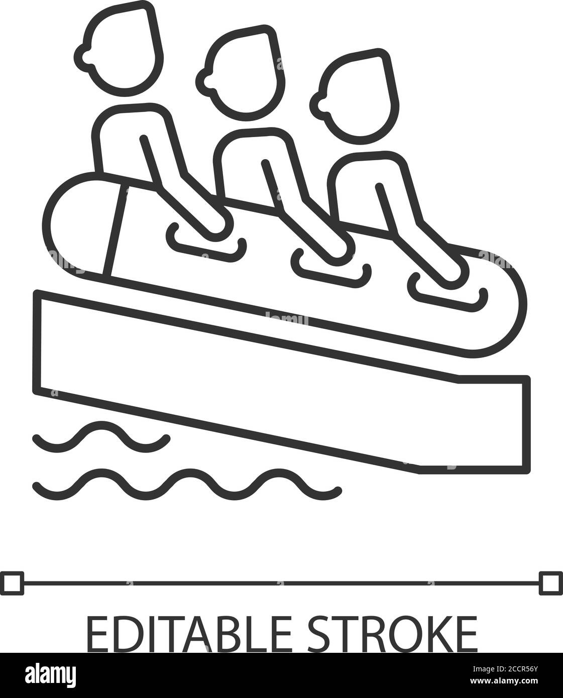 Slide raft Stock Vector Images - Alamy