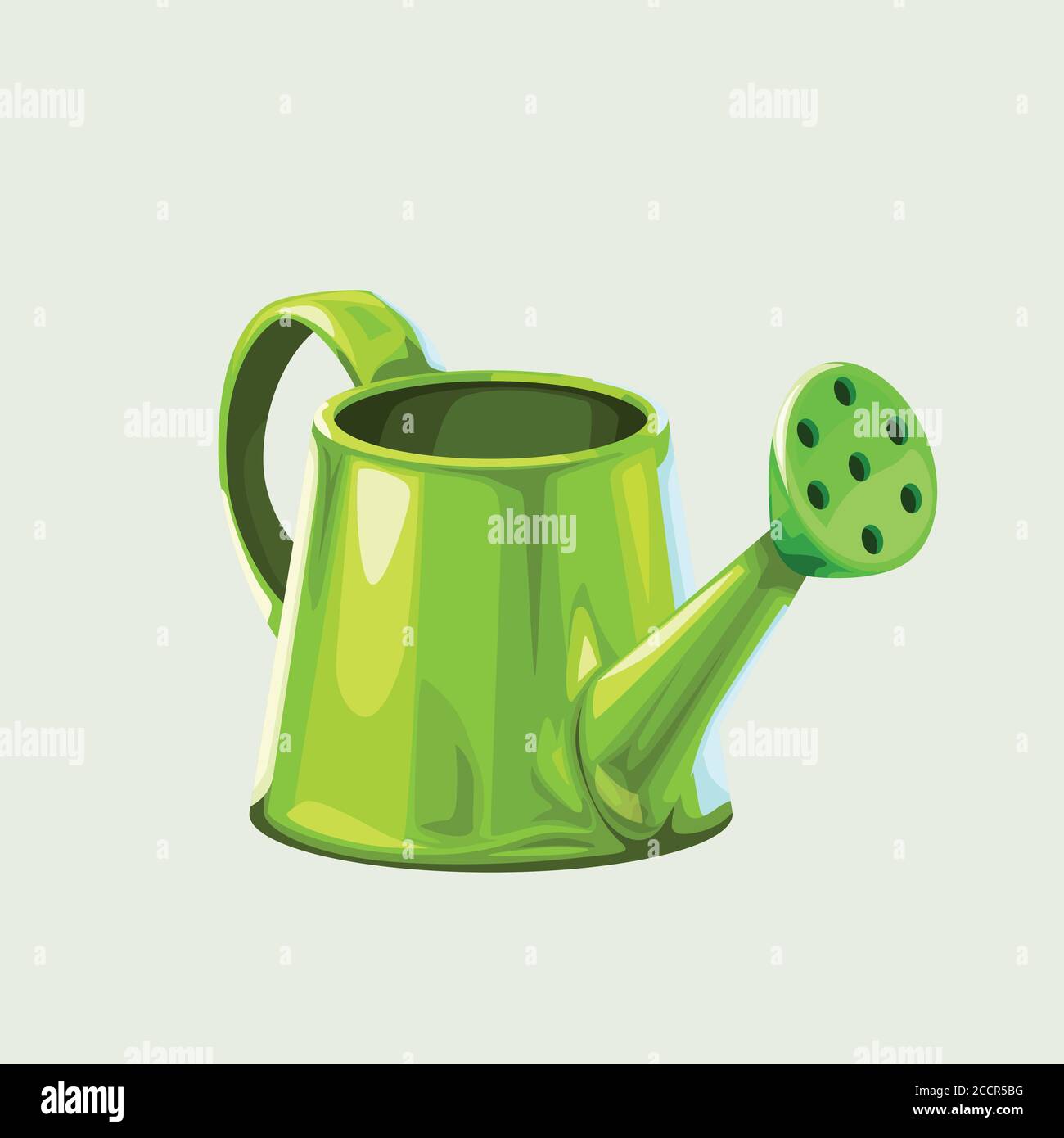 Watering can isolated on Stock Vector Images - Alamy