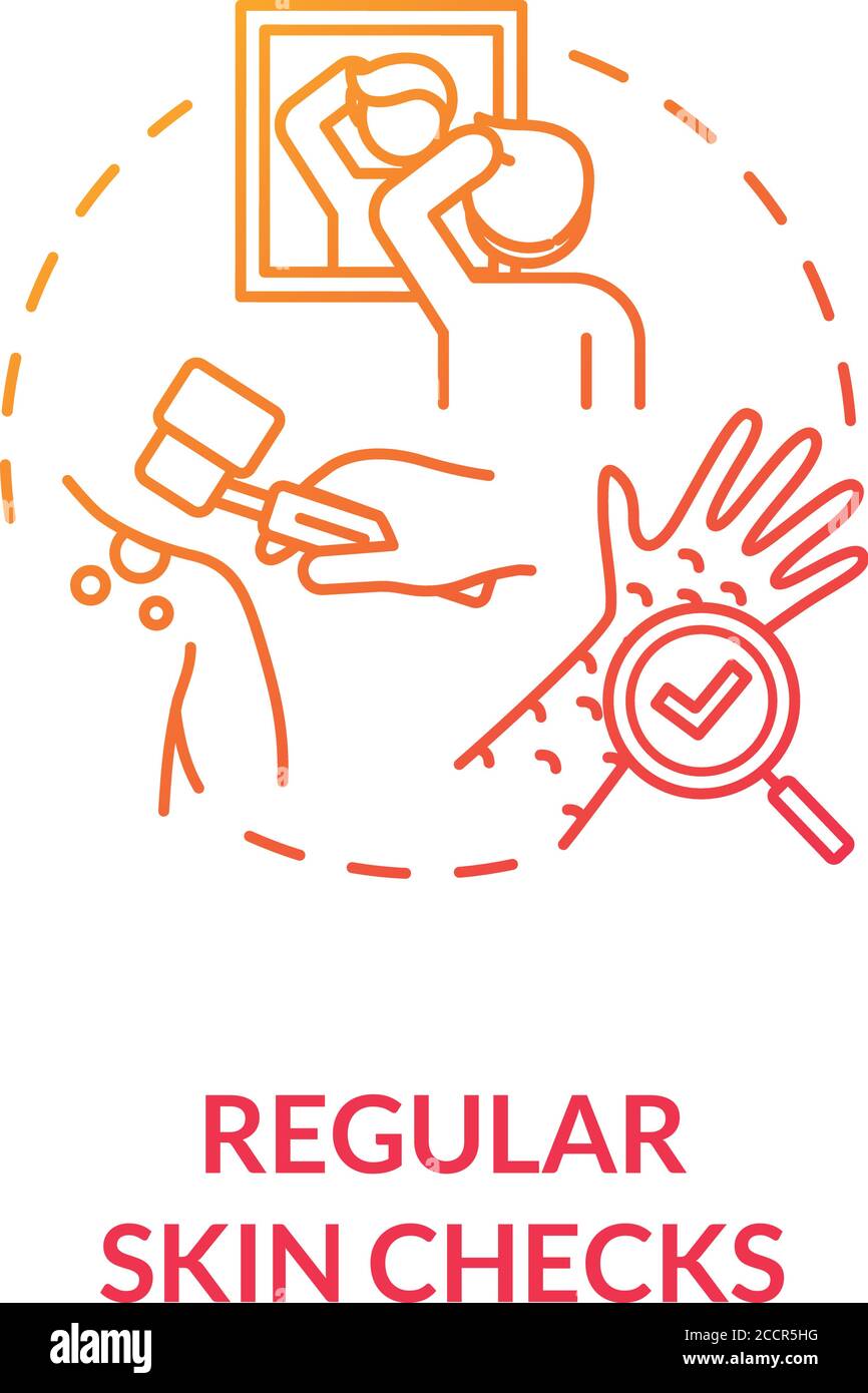 Skin cancer screening Cut Out Stock Images & Pictures - Alamy