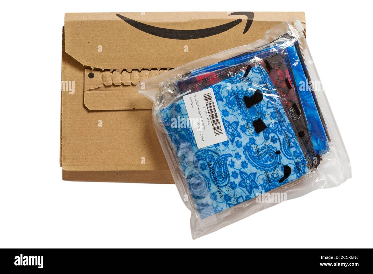 Amazon parcel box Cut Out Stock Images & Pictures - Alamy