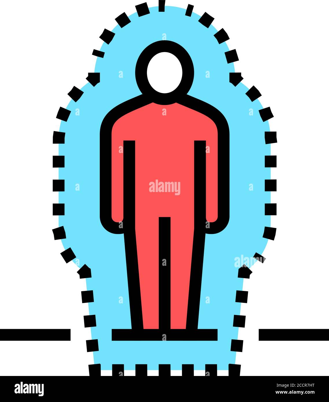 human health protection color icon vector illustration Stock Vector ...