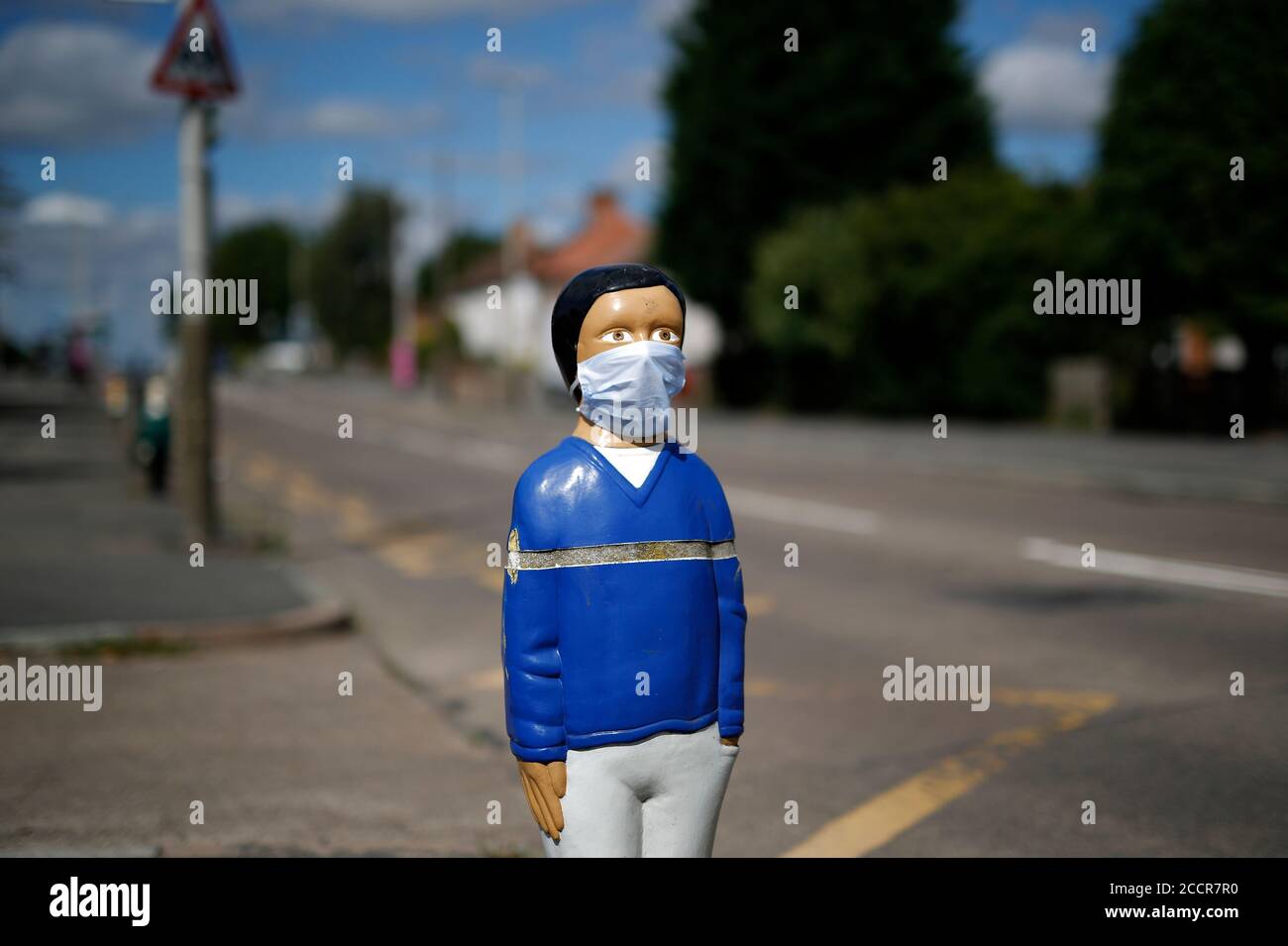 Child shaped bollard hi-res stock photography and images - Alamy