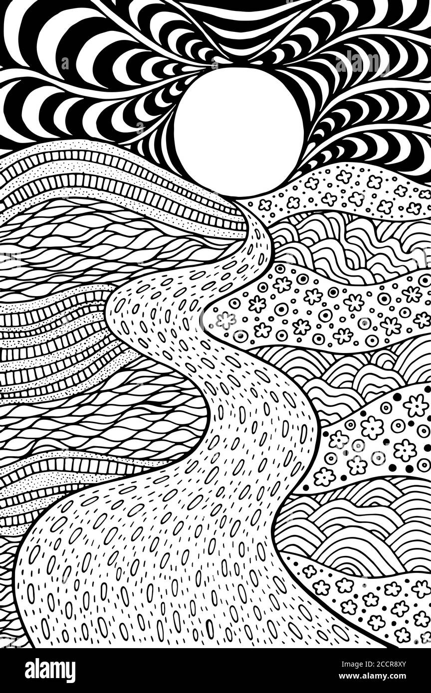 Pathway Coloring Pages