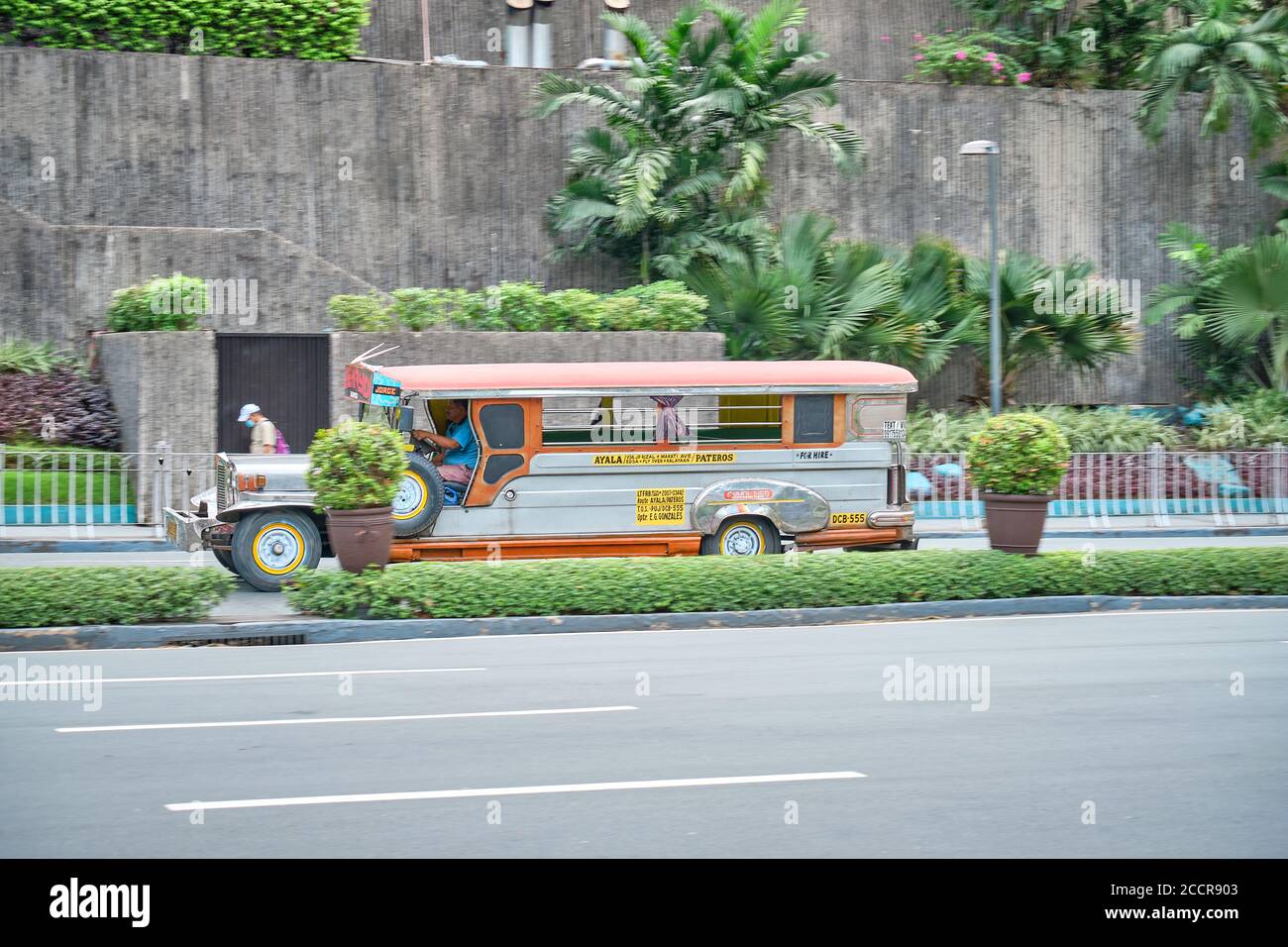 Manila, Philippines - Feb 02, 2020: Jeepneys on the roads of Manila ...