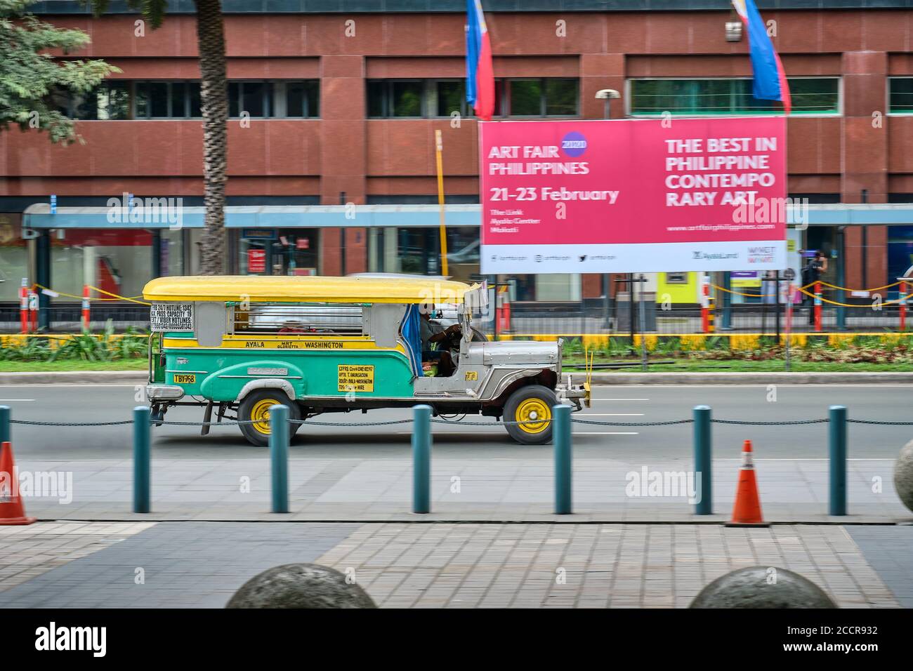 Manila, Philippines - Feb 02, 2020: Jeepneys on the roads of Manila ...