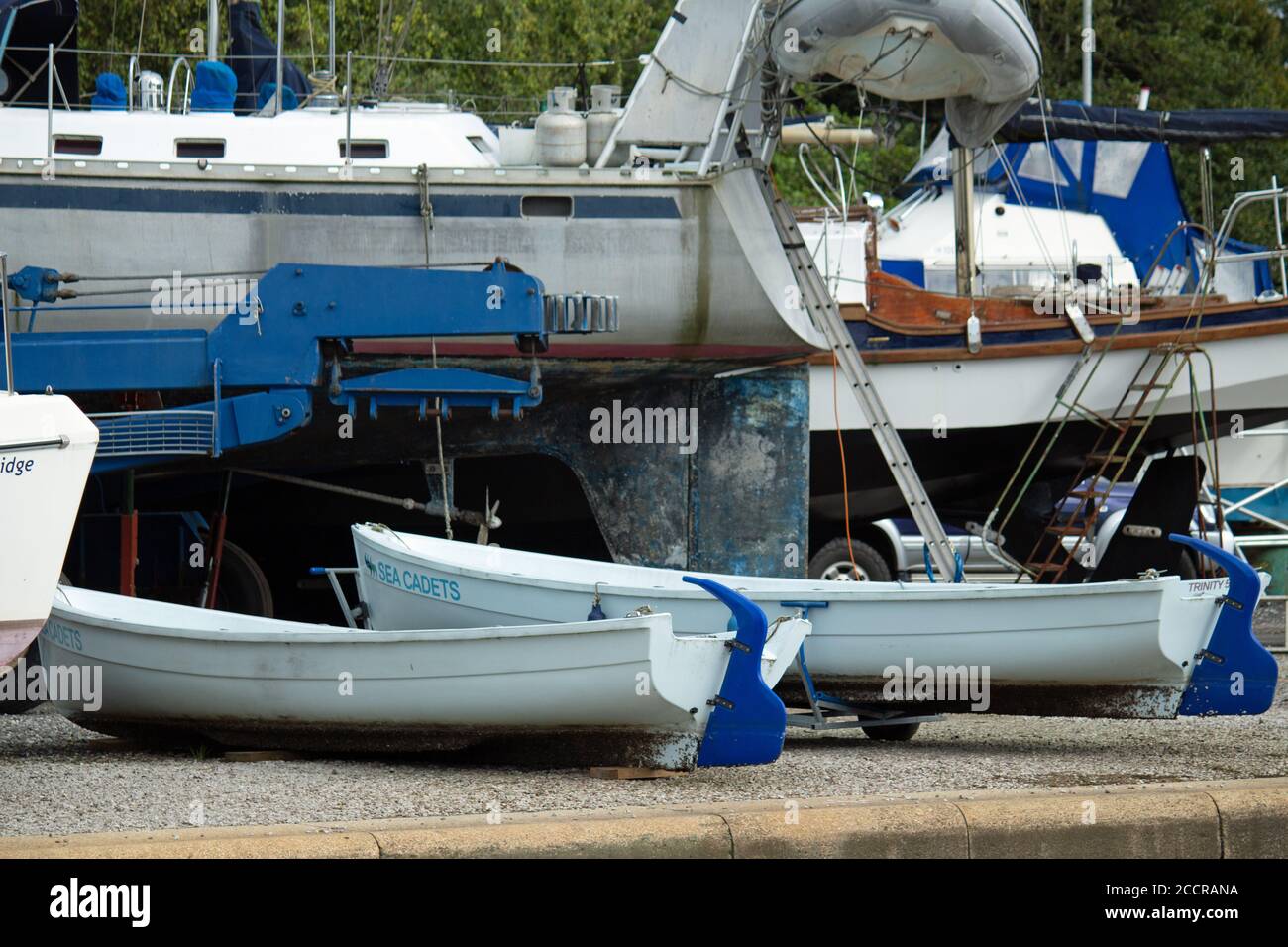 Sea Cadet Boats Stock Photo - Alamy