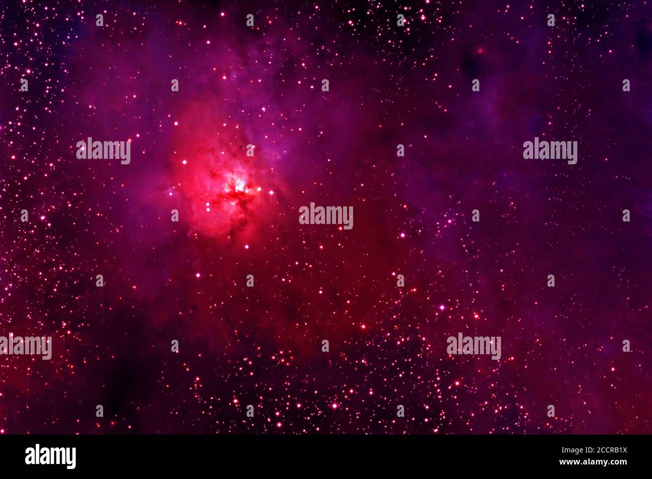 Red space nebula. Elements of this image were furnished by NASA Stock ...