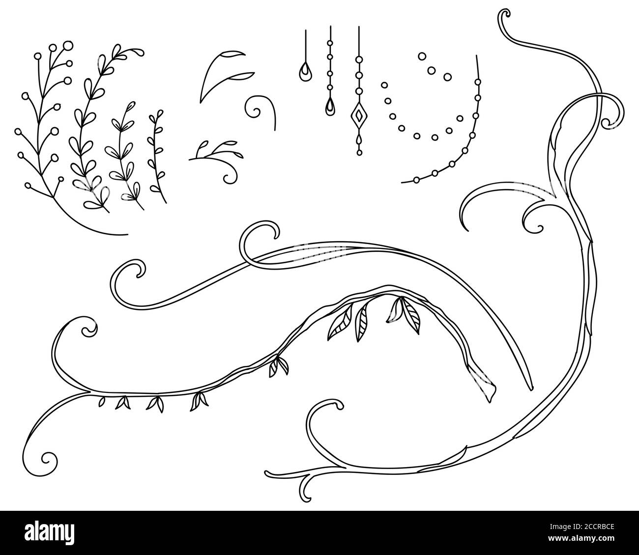 Flow line art Stock Vector Images - Alamy