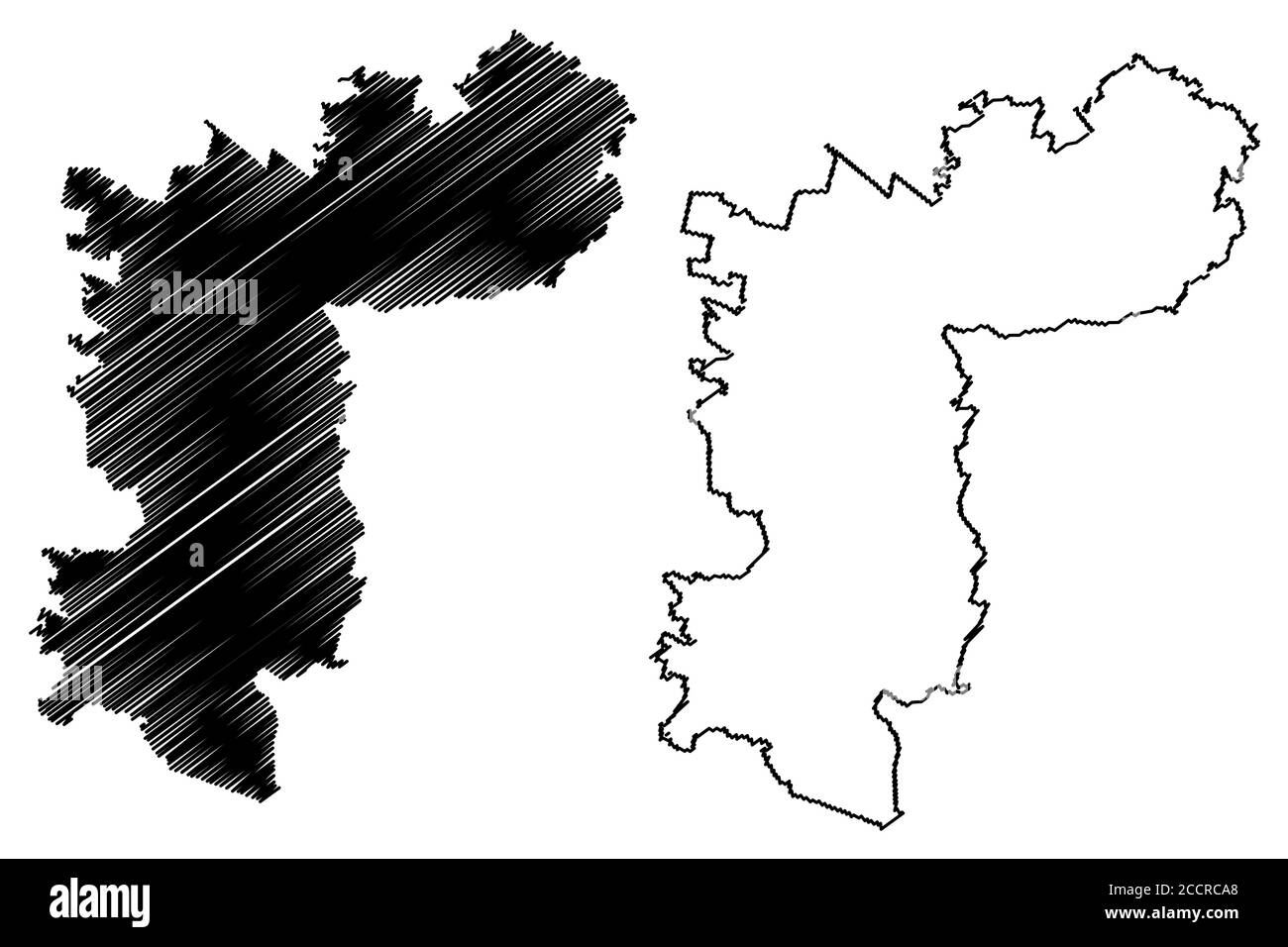 Jalisco map vector hi-res stock photography and images - Alamy