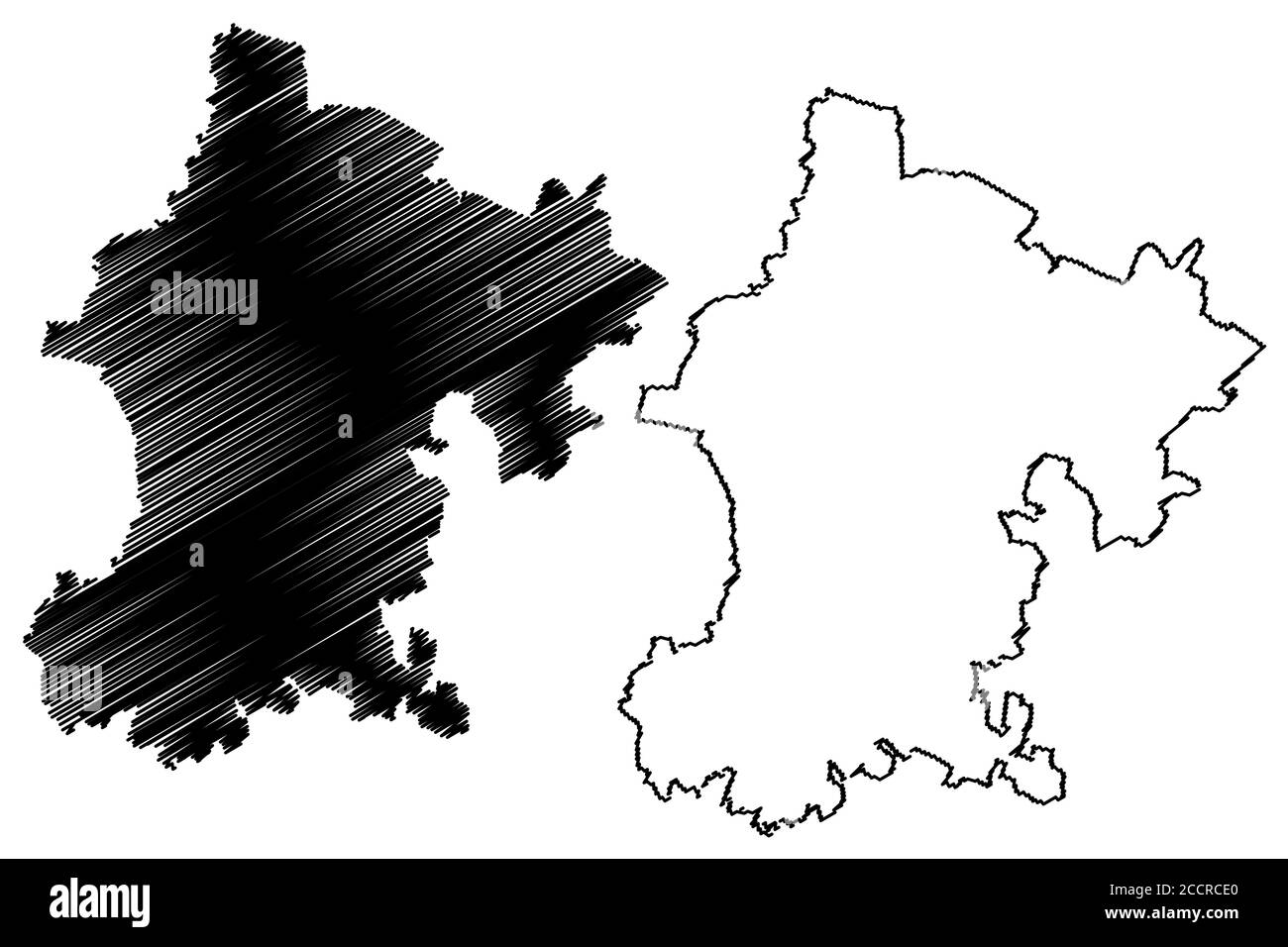 Heroica Puebla de Zaragoza City (United Mexican States, Mexico) map ...