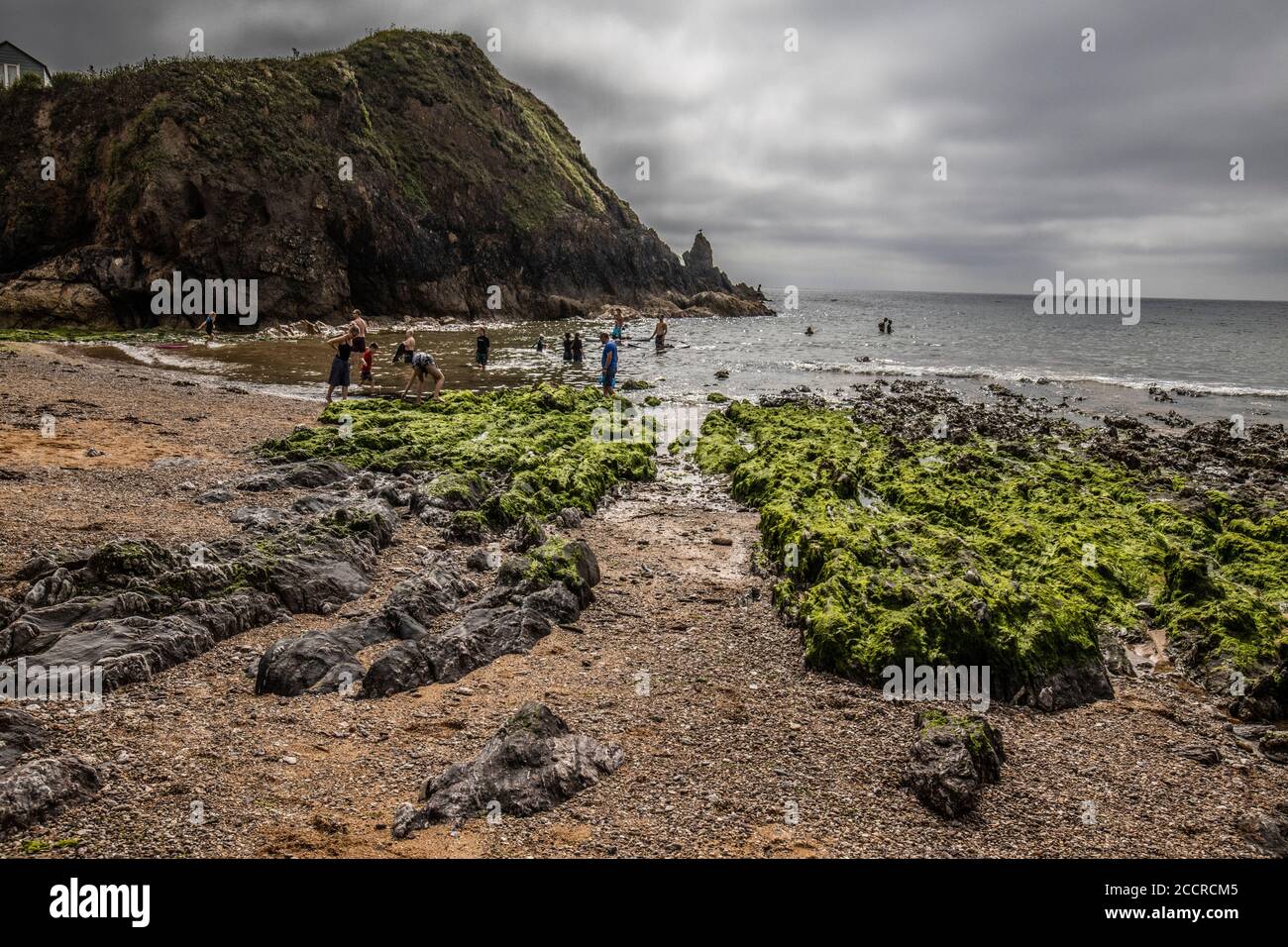 Hope Cove, small seaside village within the civil parish of South Huish ...