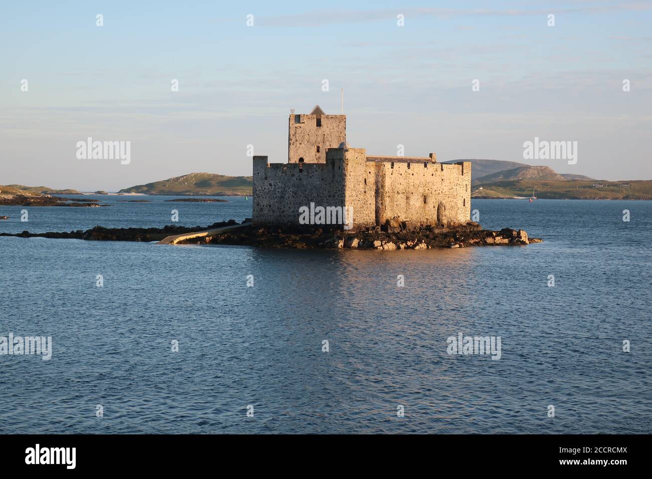 Castle bay. The Hebridean Way. Outer Hebrides. Highlands. Scotland. UK ...