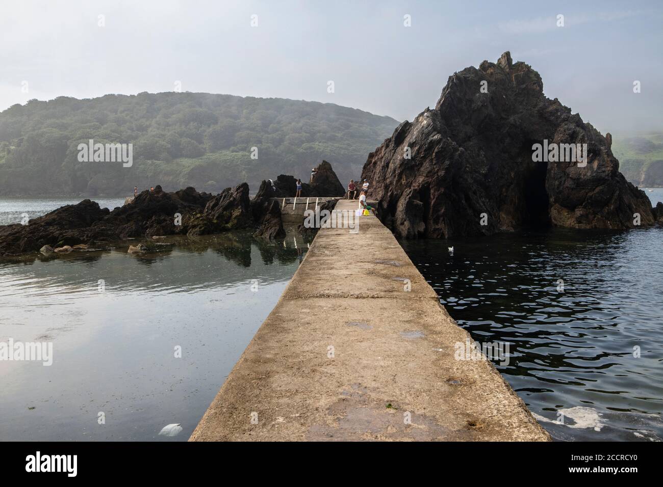 Hope Cove, small seaside village within the civil parish of South Huish ...