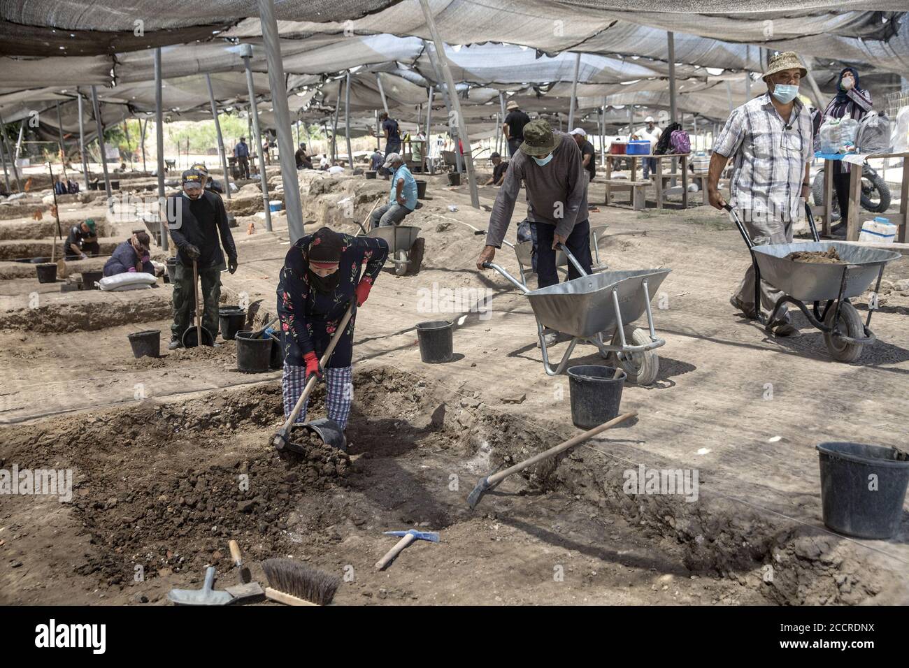 Archeological dig coins hi-res stock photography and images - Alamy