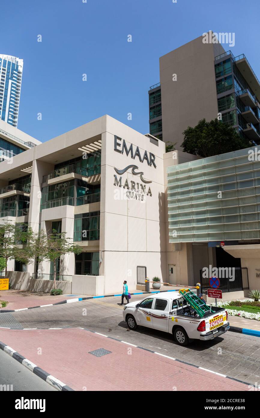 Emaar Marina Quays, Dubai Marina, Dubai Stock Photo - Alamy