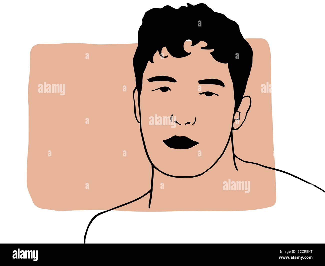 Skin outline hi-res stock photography and images - Alamy