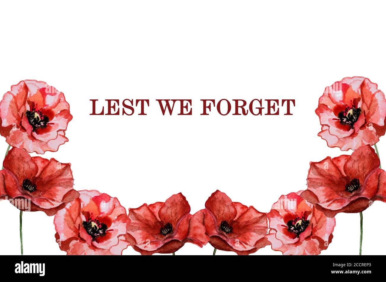 Beautiful picture of poppy flowers. Happy Remembrance Day Stock Photo ...